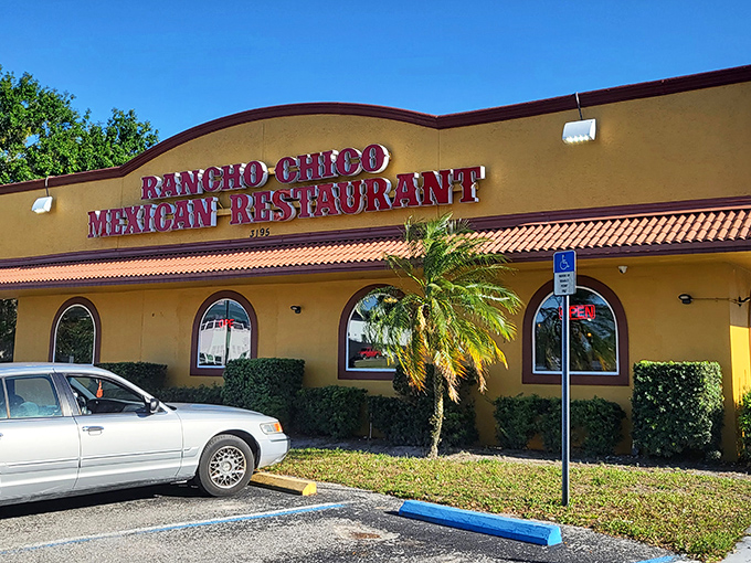 Authentic Mexican flavors await behind these arched windows, where enchiladas swim in sauce worth bottling and taking home.