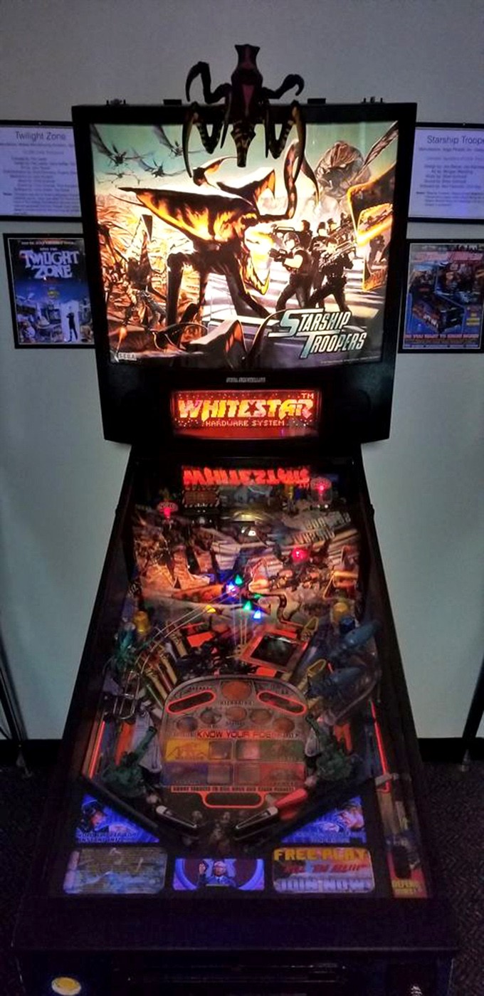 Would you like to know more? This Starship Troopers machine lets civilians become citizens through the noble pursuit of pinball.