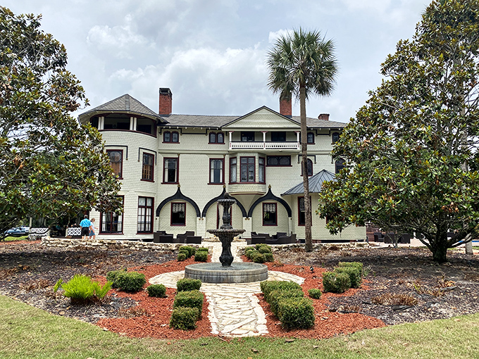 The Stetson Mansion stands as a Victorian masterpiece where hat magnate John B. Stetson once entertained presidents and business titans with Gilded Age splendor.