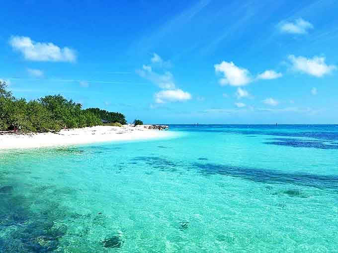 Mother Nature didn't skimp on the color palette here &ndash; pristine beaches meet waters that transition from aquamarine to deep cobalt blue.