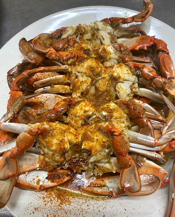 These magnificent crustaceans, seasoned to perfection, make you wonder if you've been eating seafood wrong your entire life.