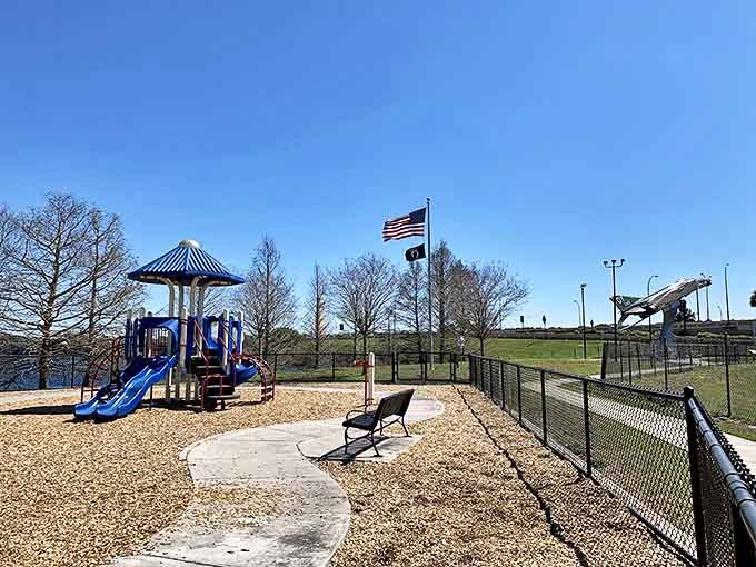 Even the playground here looks classier than most, because apparently everything at The Ringling has to be aesthetically pleasing.