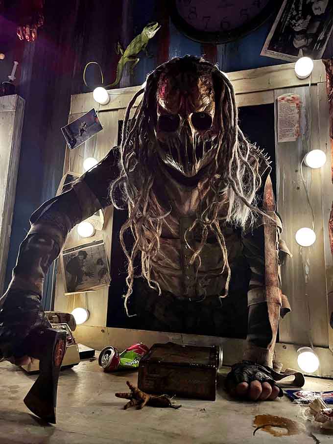 "Mirror, mirror, on the wall, who's the most terrified of all?" This nightmarish creature emerging from the looking glass answers that question quickly.