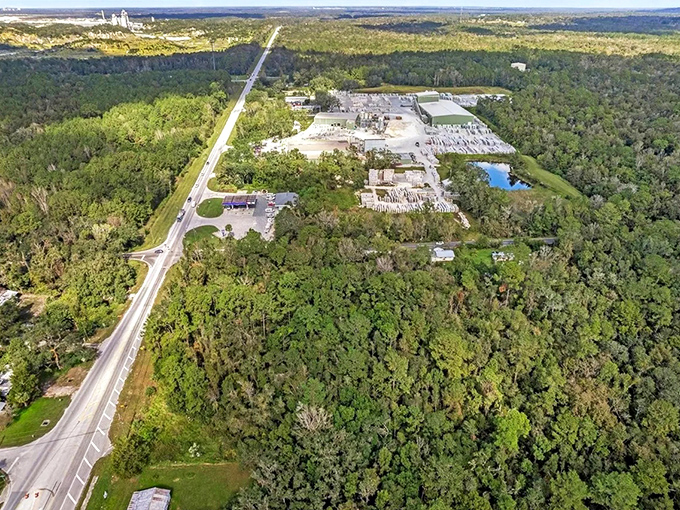 This scenic view captures the essence of Old Florida, where the journey matters more than the destination and time slows to a crawl.
