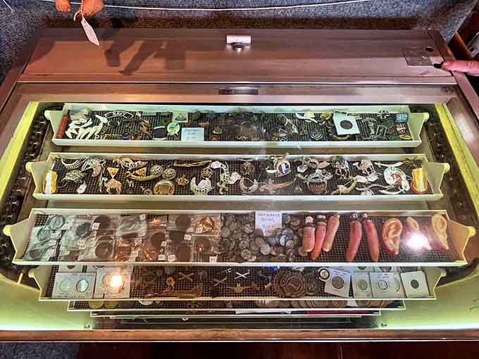 A treasure trove of tiny curiosities awaits the patient browser. Each drawer holds potential conversation pieces &ndash; or conversation stoppers.