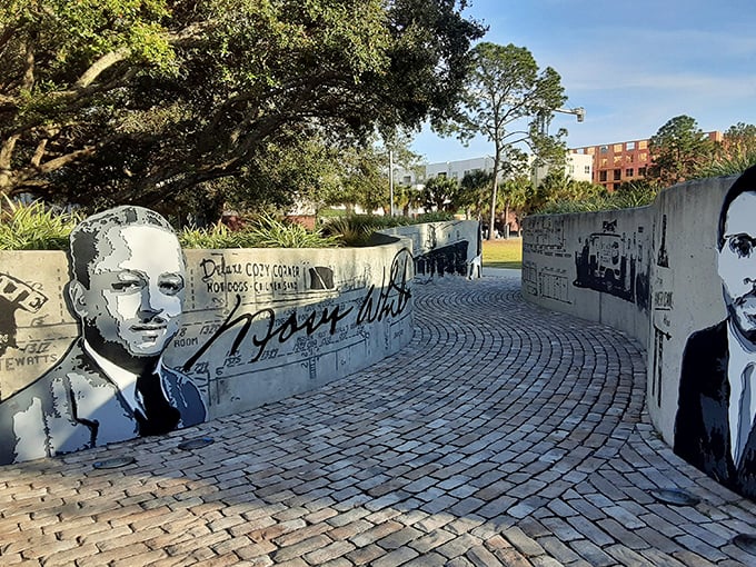 History meets recreation in perfect harmony &ndash; where else can you contemplate civil rights while watching skateboarders perfect their ollies?