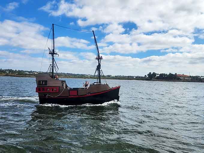 Under full sail, the Black Raven demonstrates why pirates chose this life, at least until they remember the whole scurvy thing.