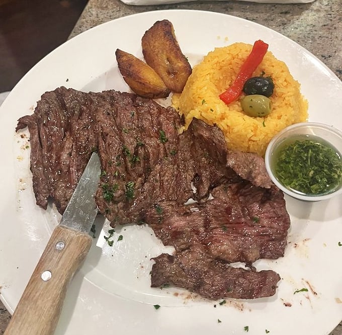 Perfectly grilled steak meets its herbaceous soulmate in chimichurri sauce &ndash; a relationship so perfect it deserves its own reality show.