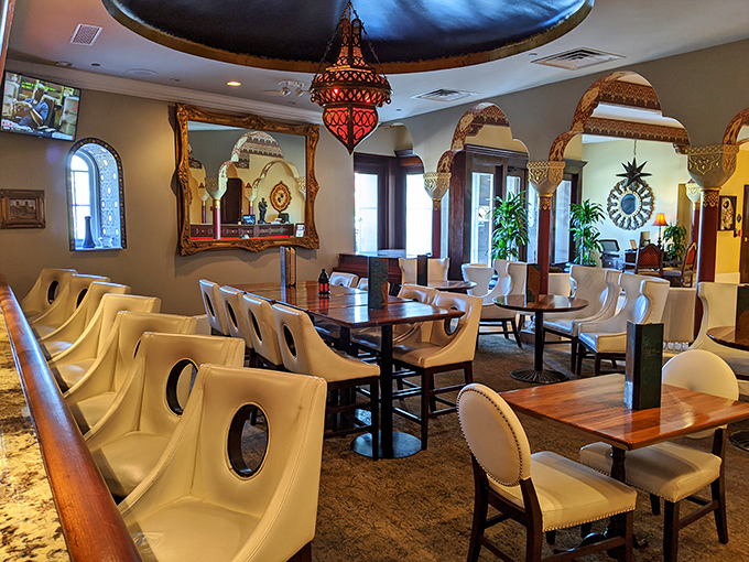 The Cobalt Lounge serves up atmosphere as potent as its cocktails, with Moroccan-inspired d&eacute;cor creating the perfect backdrop for evening libations.