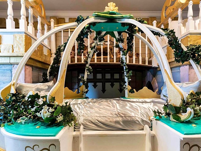 Not just a bed &ndash; a fairy tale carriage that transforms bedtime from routine to enchantment, complete with canopy and royal detailing.