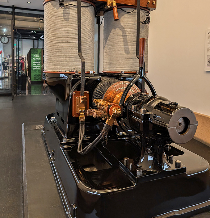 This massive electrical generator didn't just power buildings &ndash; it powered dreams, turning night into day and fundamentally changing how humans experienced time.