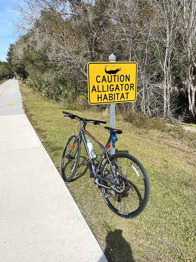 That alligator warning isn't just for show&mdash;Florida's prehistoric residents consider this their neighborhood too, so stay alert and respectful.