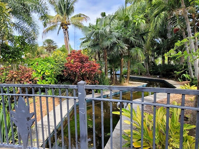 Bridges and pathways connect different garden areas, turning navigation into adventure and ensuring that getting from point A to point B is half the fun.