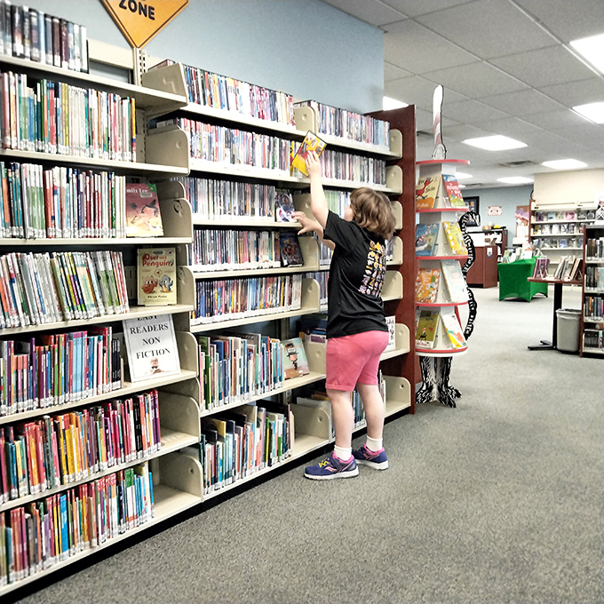 Marion Baysinger Memorial County Library: Where young minds discover literary adventures among shelves stocked with possibilities and friendly librarians ready to guide.