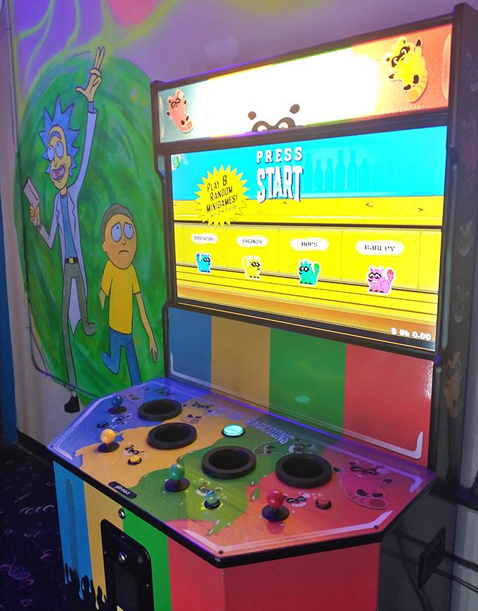 Retro gaming at its finest: Where cartoon characters come to life through buttons and joysticks. Simple graphics, complex emotions.