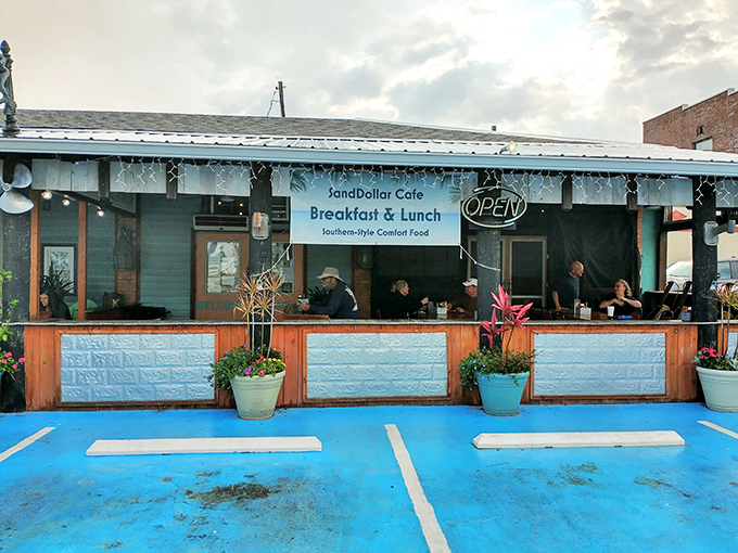 SandDollar Cafe serves up hearty Southern breakfast classics, fueling beachgoers before their day of coastal adventures begins.