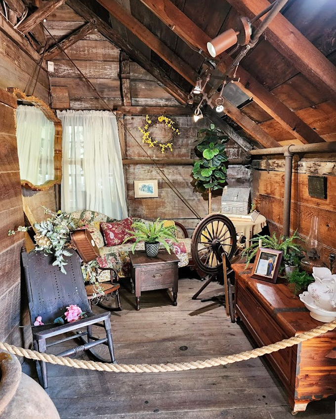 The schoolmaster's quarters upstairs would make modern tiny-house enthusiasts nod in approval &ndash; minimalism before it was trendy.