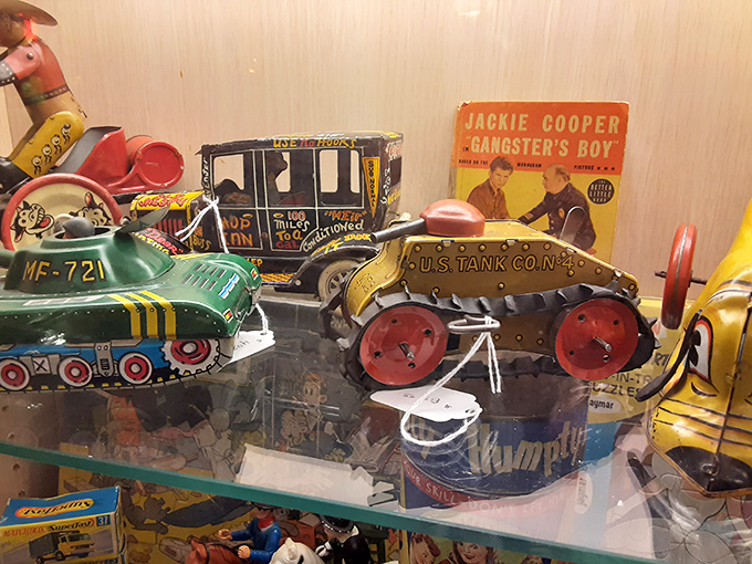 Vintage toys that entertained children long before screens took over – mechanical marvels that sparked imagination instead of requiring charging.