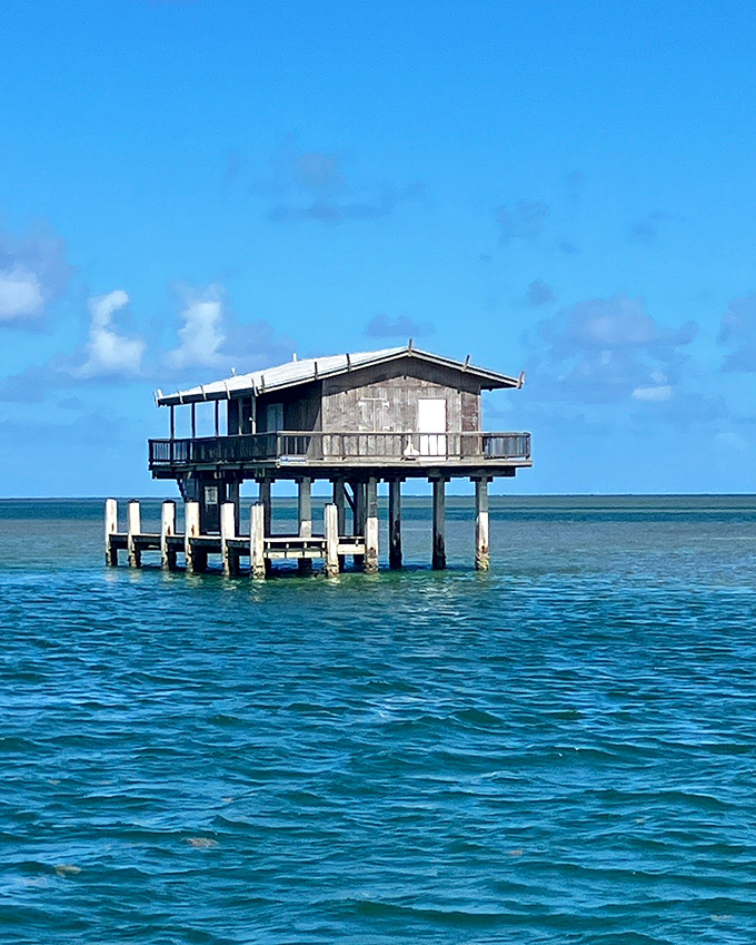 Very blue waters reveal pathways to wondrous sights, leading explorers to these architectural time capsules.