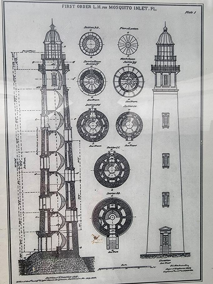 These historic blueprints reveal the architectural genius behind the lighthouse &ndash; proving that impressive Instagram backdrops required serious engineering even in the 1880s.