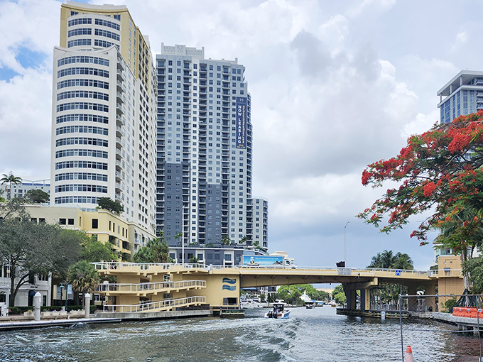 Fort Lauderdale's waterways reveal the city from a new perspective, where modern architecture meets the timeless appeal of water travel.