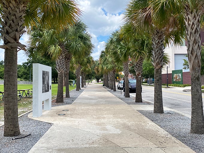 Palm-lined pathways invite wandering and wondering &ndash; each turn reveals another chapter in Tampa's rich cultural story.