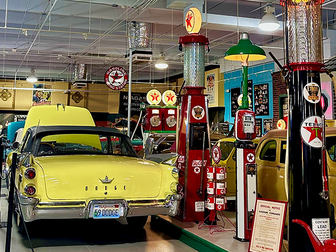 When filling stations were works of art and "service" wasn't just in the name &ndash; these colorful giants pumped dreams along with fuel.