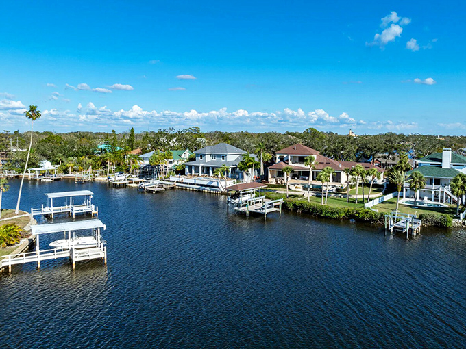 These waterfront homes with private docks showcase the dream Florida lifestyle&mdash;where your backyard is your boat launch.