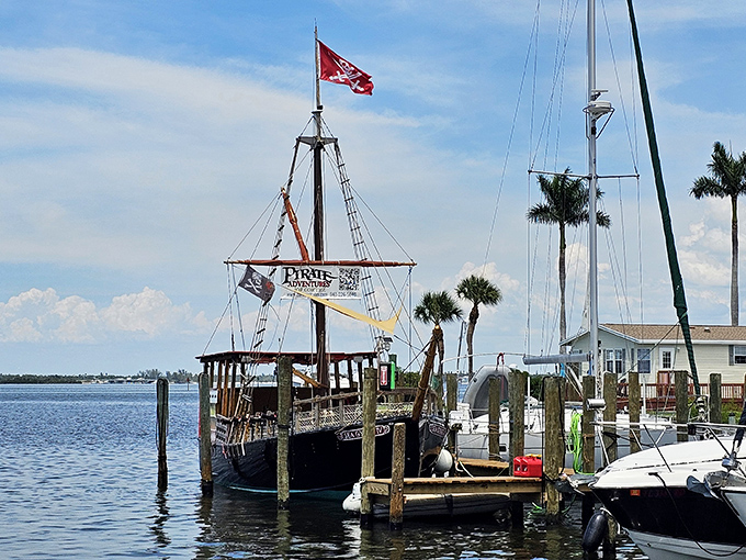 Docked in Bradenton's peaceful waters, this intimate vessel specializes in creating magical memories for the youngest generation of pirates.