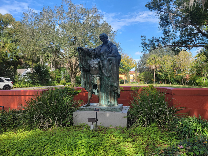 albin polasek museum sculpture gardens 6