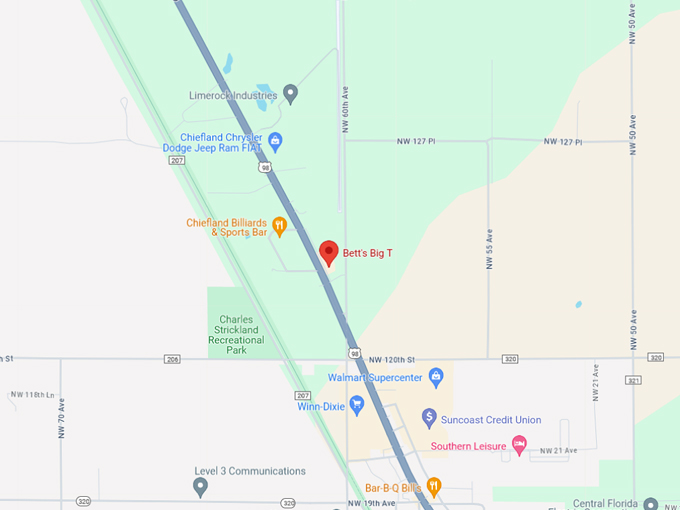 betts big t restaurant 10 map