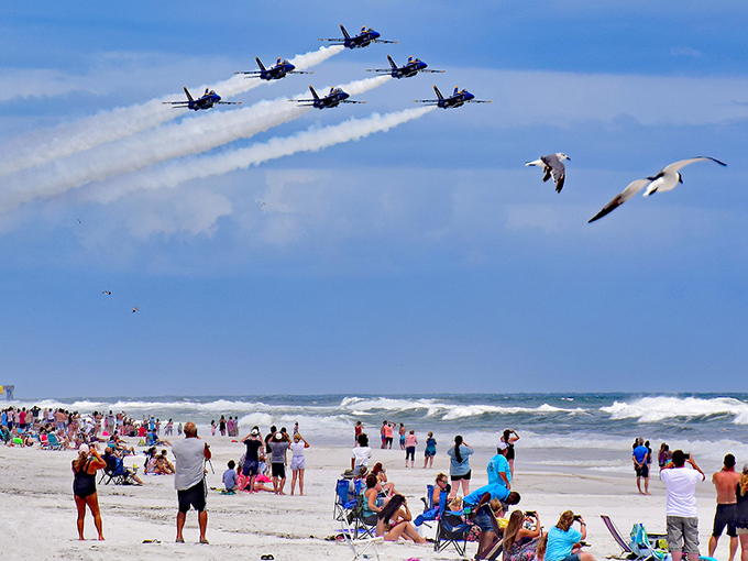 blue angels air show pensacola beach 1