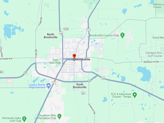 brooksville 11 map