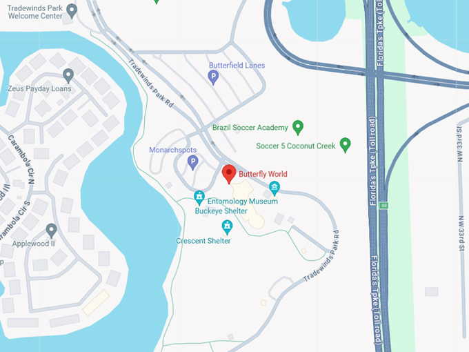 butterfly world 10 map