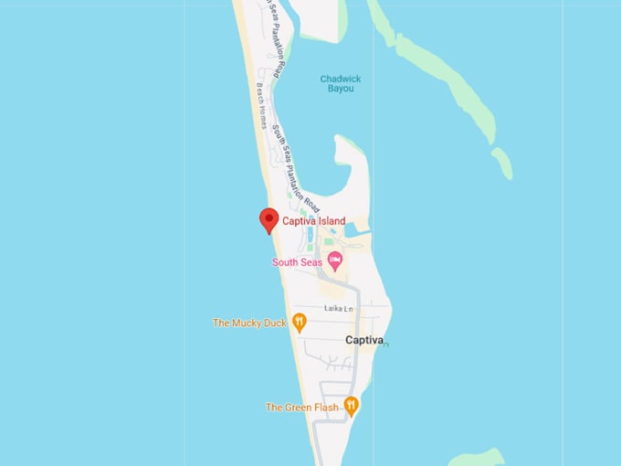 captiva island 10 map