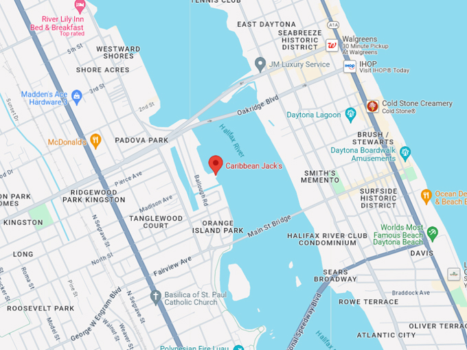 caribbean jacks 10 map