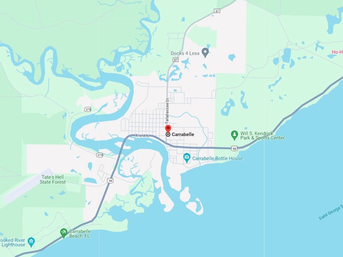 carrabelle 10 map