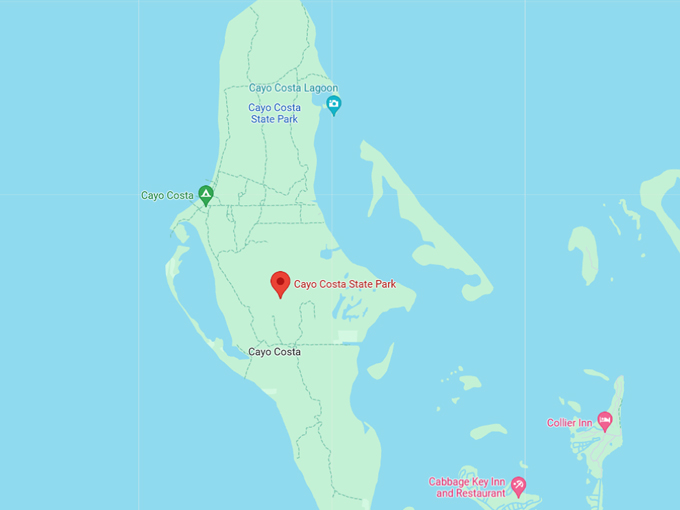 cayo costa state park 10 map