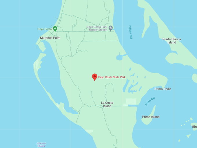 cayo costa state park 10 map