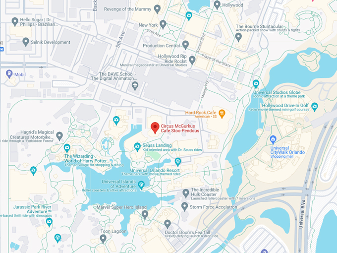 Circus McGurkus Cafe Stoo-Pendous 10 map