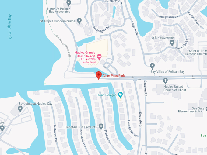 clam pass beach park 10 map