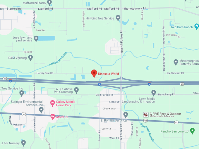 dinosaur world 10 map