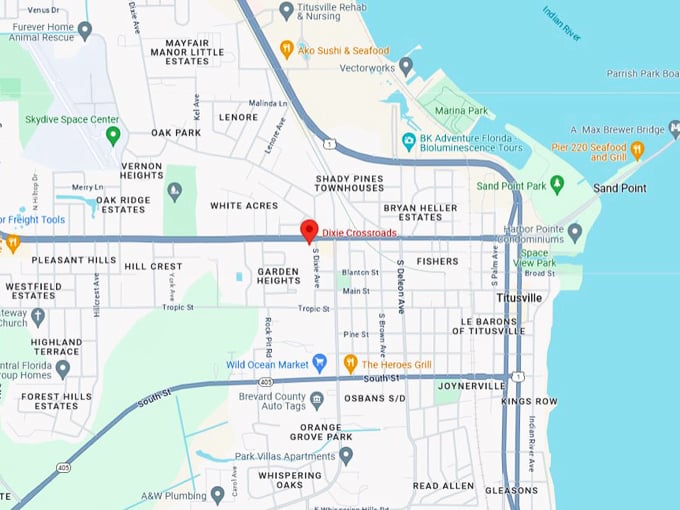 dixie crossroads 10 map
