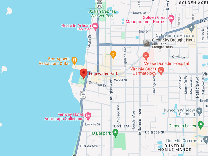 edgewater park 10 map