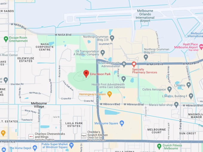 erna nixon park 10 map