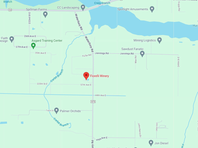 fiorelli winery 10 map