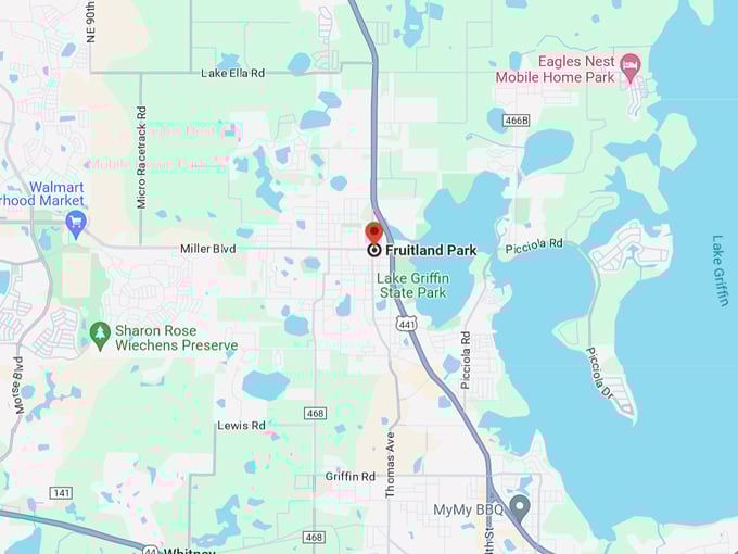 fruitland park 10 map