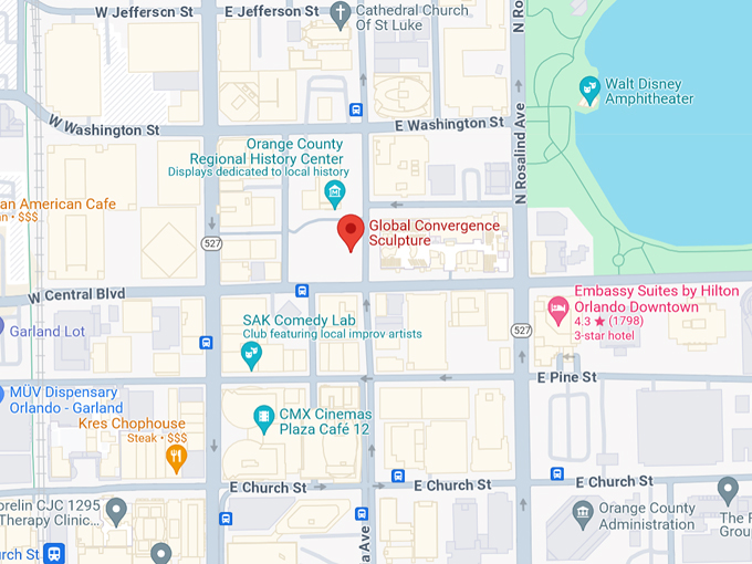 global convergence sculpture 10 map