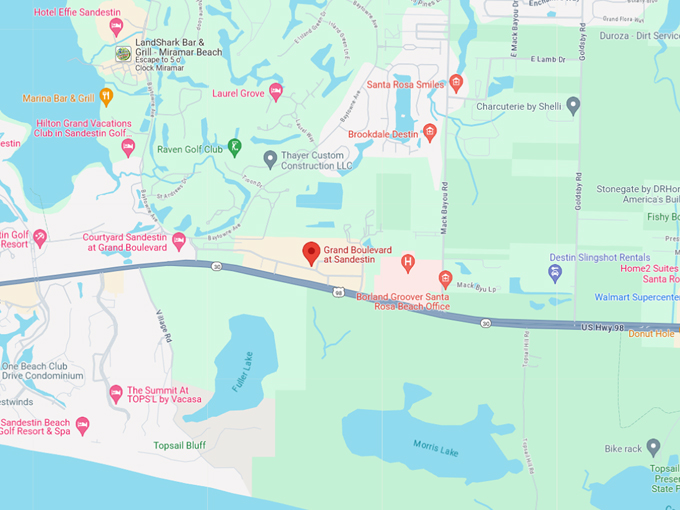 grand boulevard 10 map