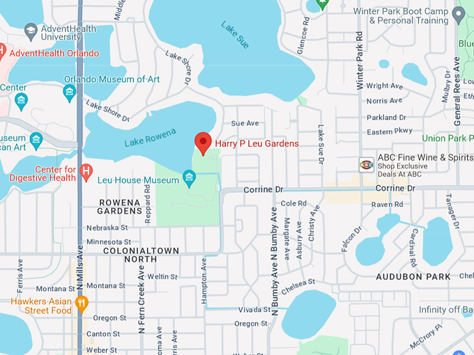 harry p. leu gardens 10 map